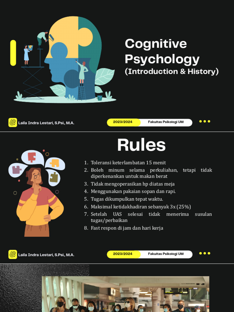 Pengantar Dan Latar Belakang Psi Kognitif | PDF