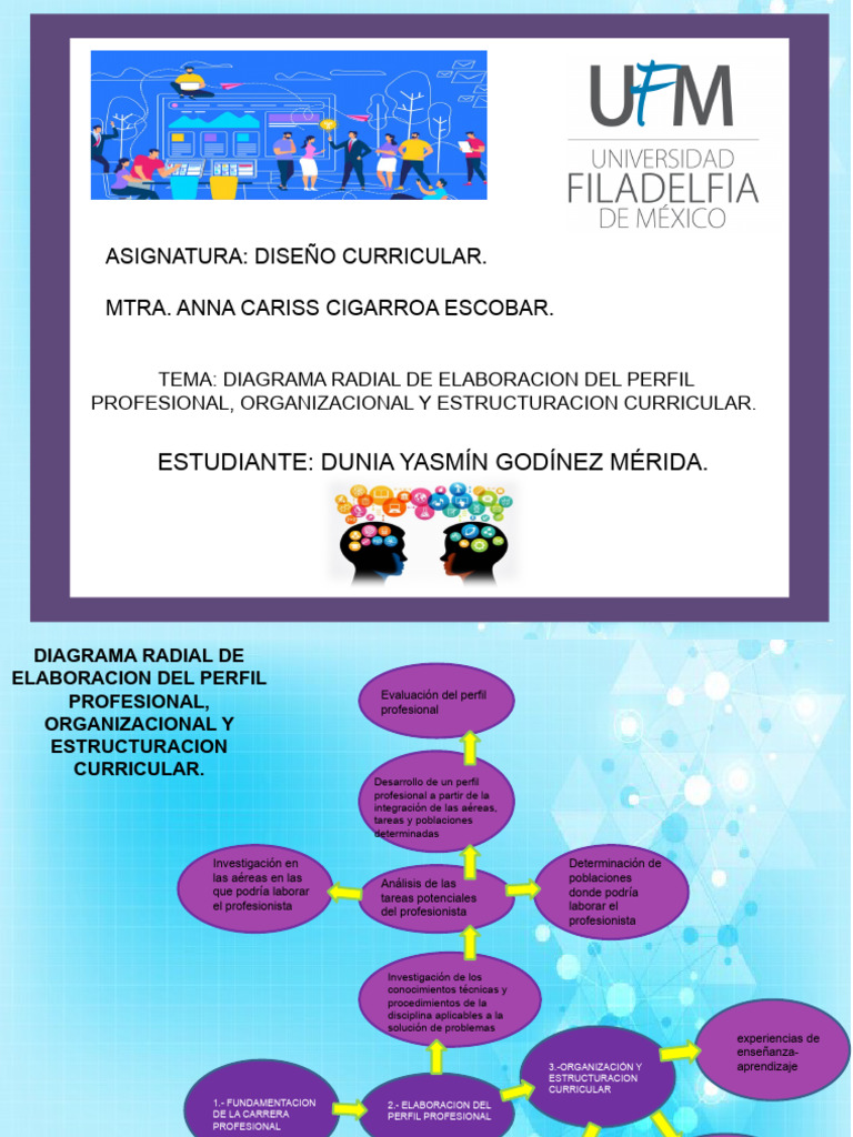 3 Diagrama Radial | PDF | Plan de estudios | Comportamiento