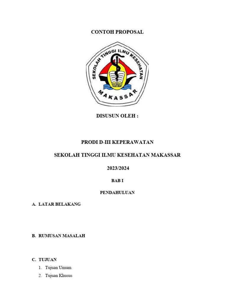 Contoh Proposal | PDF