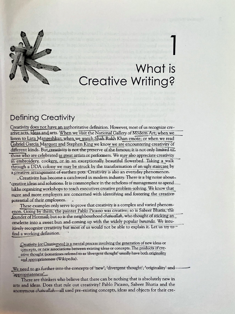 Creative Writing | PDF