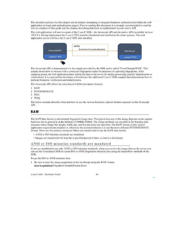 Integration with web application | PDF