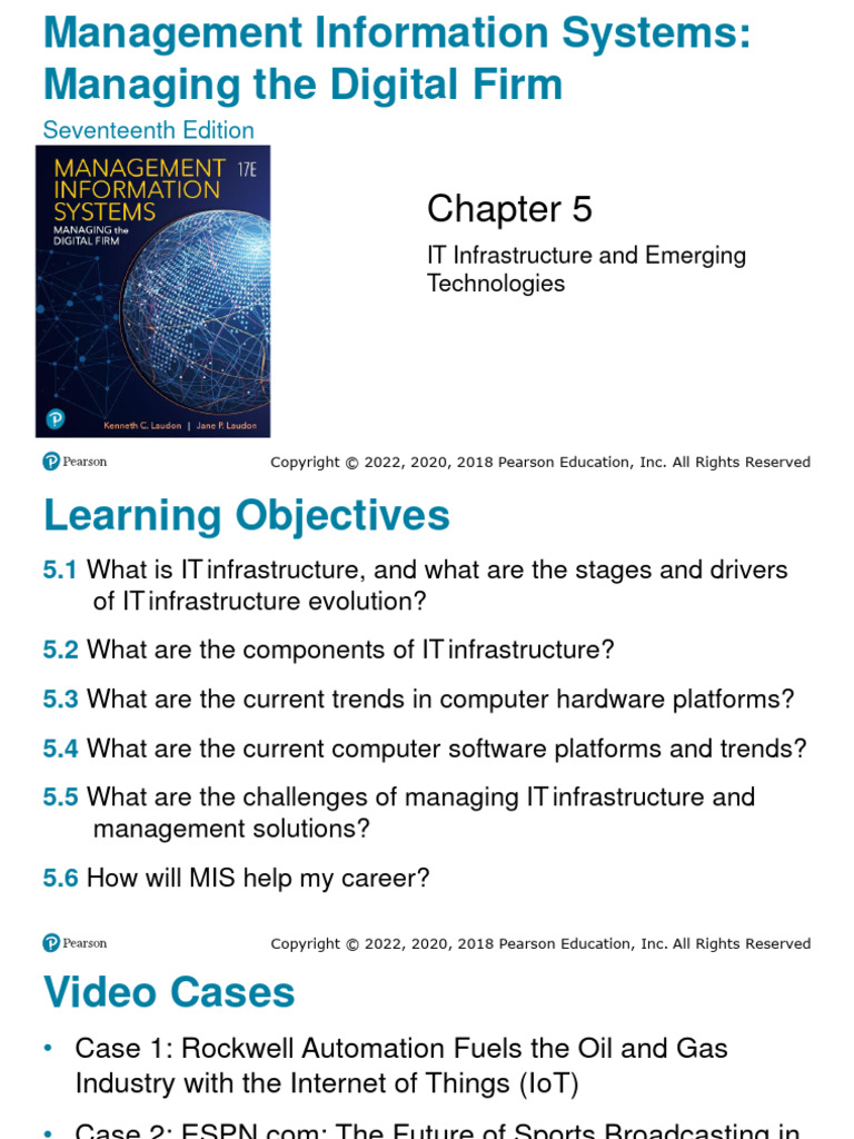 Laudon Mis17 PPT Ch05 | PDF | Business | Computers