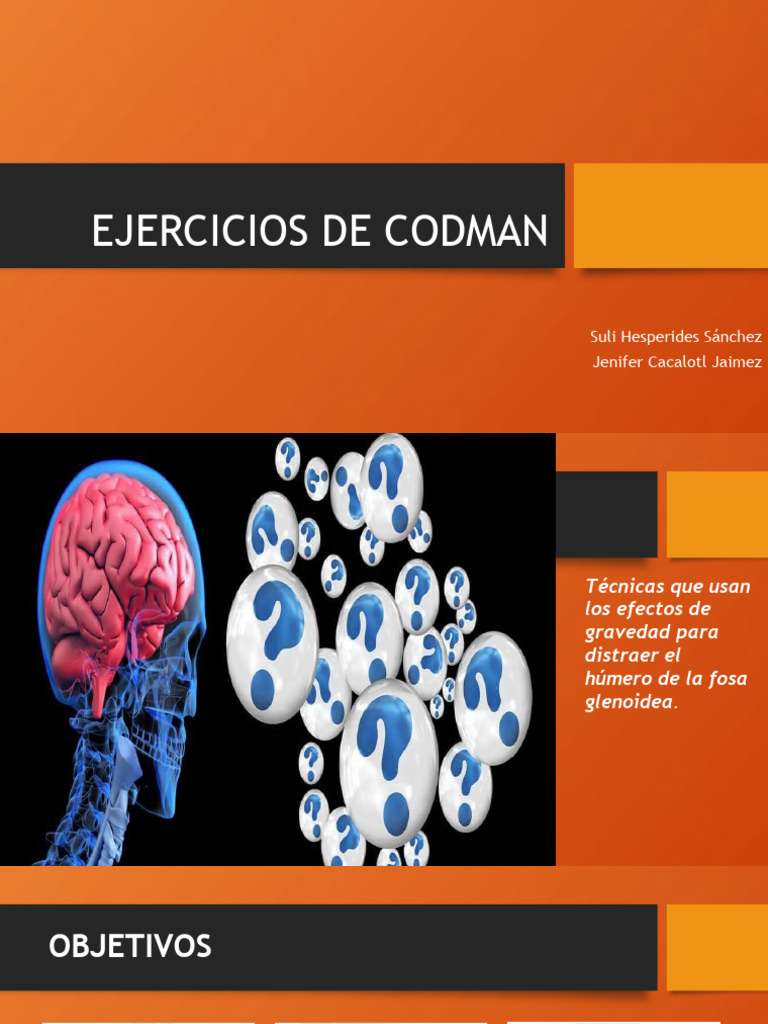 Ejercicios de Codman | PDF