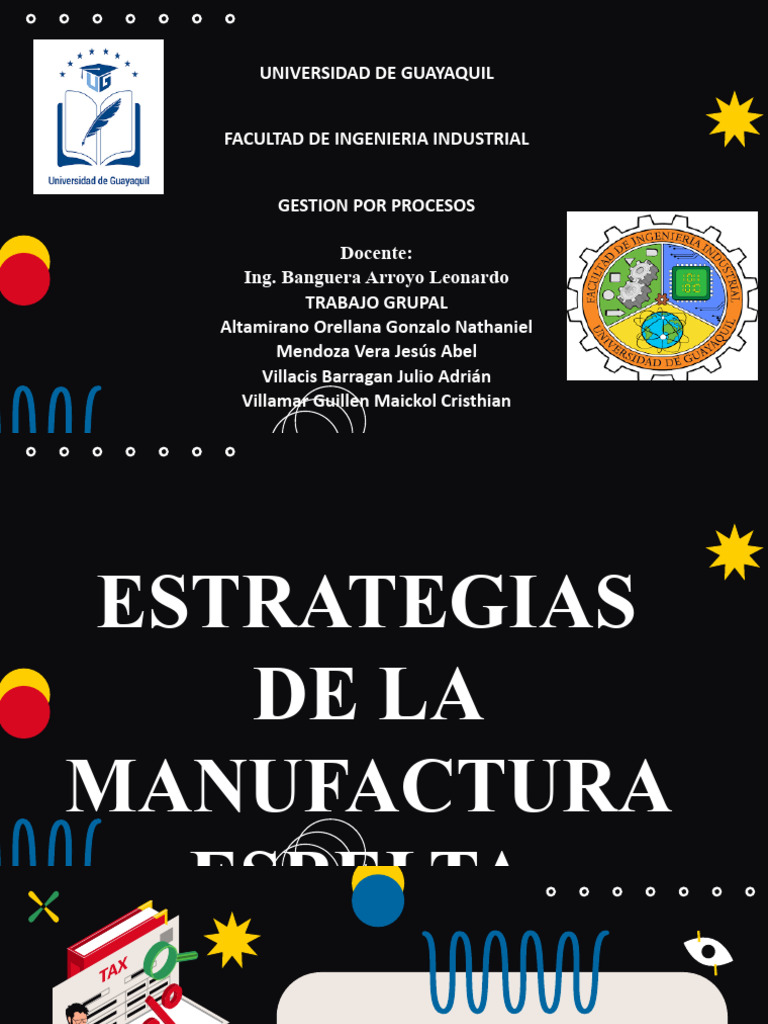 Estrategias de Manufactura Esbelta | Descargar gratis PDF | Lean Manufacturing | Gestión de ...