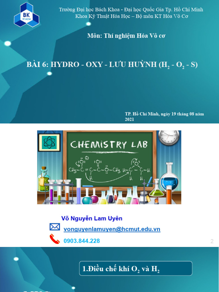 6.1 - Hydro - Oxy - Luu Huynh | PDF