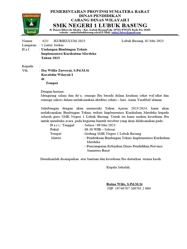 Undangan Iht 2023 | PDF