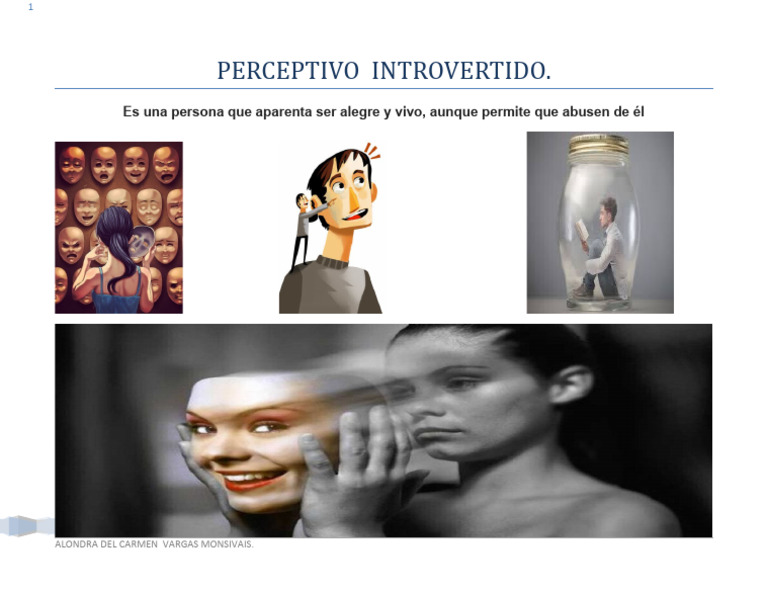 Perceptivo Introvertido - Infografia | PDF