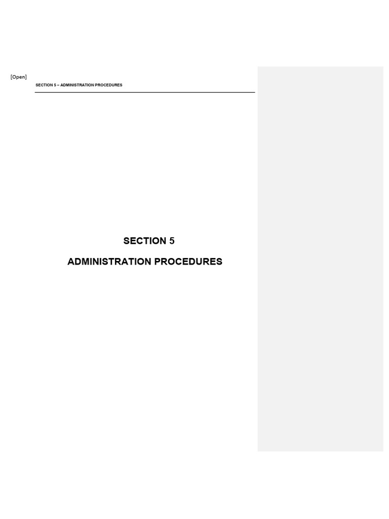 Admin Procedure | PDF | Subcontractor | Invoice