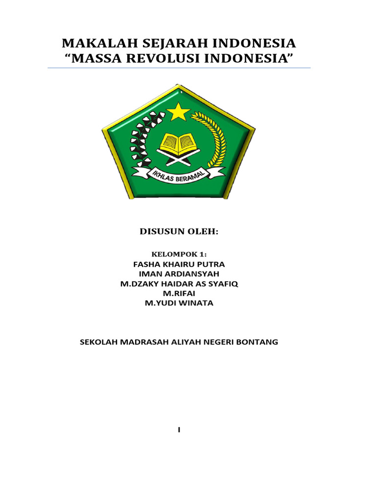 MAKALAH Sejarah Indonesia | PDF