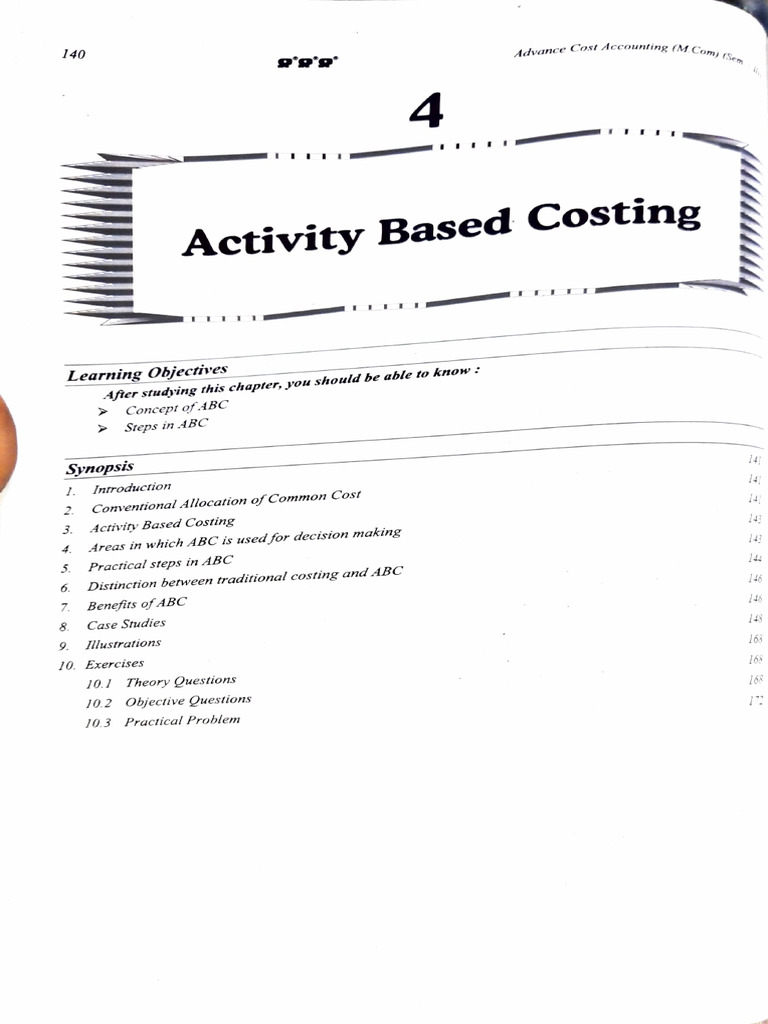 Activity Based Costing | PDF