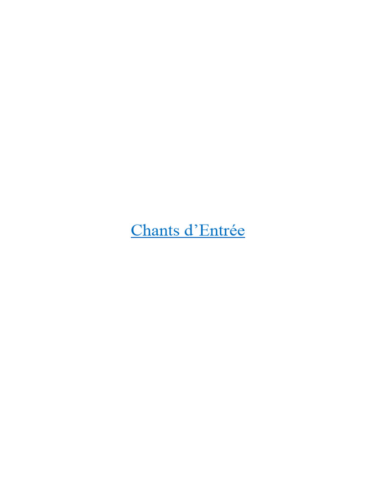 RECUEIL CHANTS MARIAGE Ok | PDF