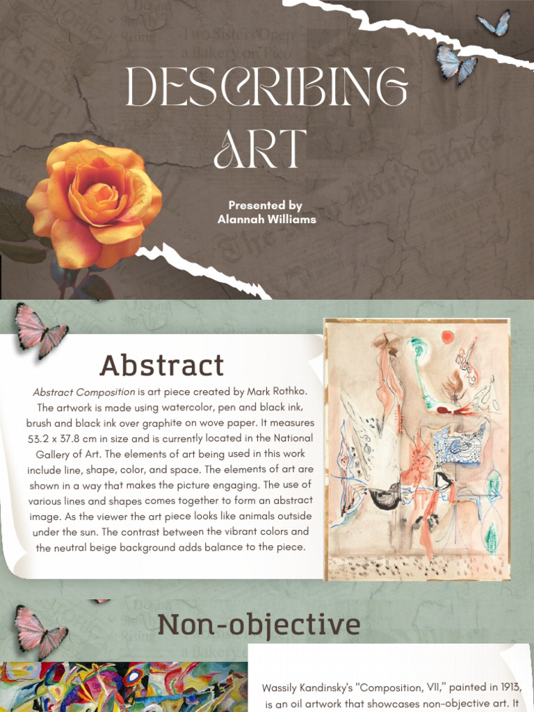 Describing Art | PDF