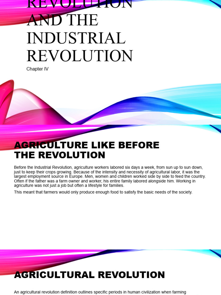 Overview of Agricultural Revolutions | PDF | Agriculture | Farms