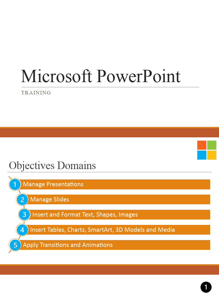 Microsoft PowerPoint Training Guide | PDF | Computers