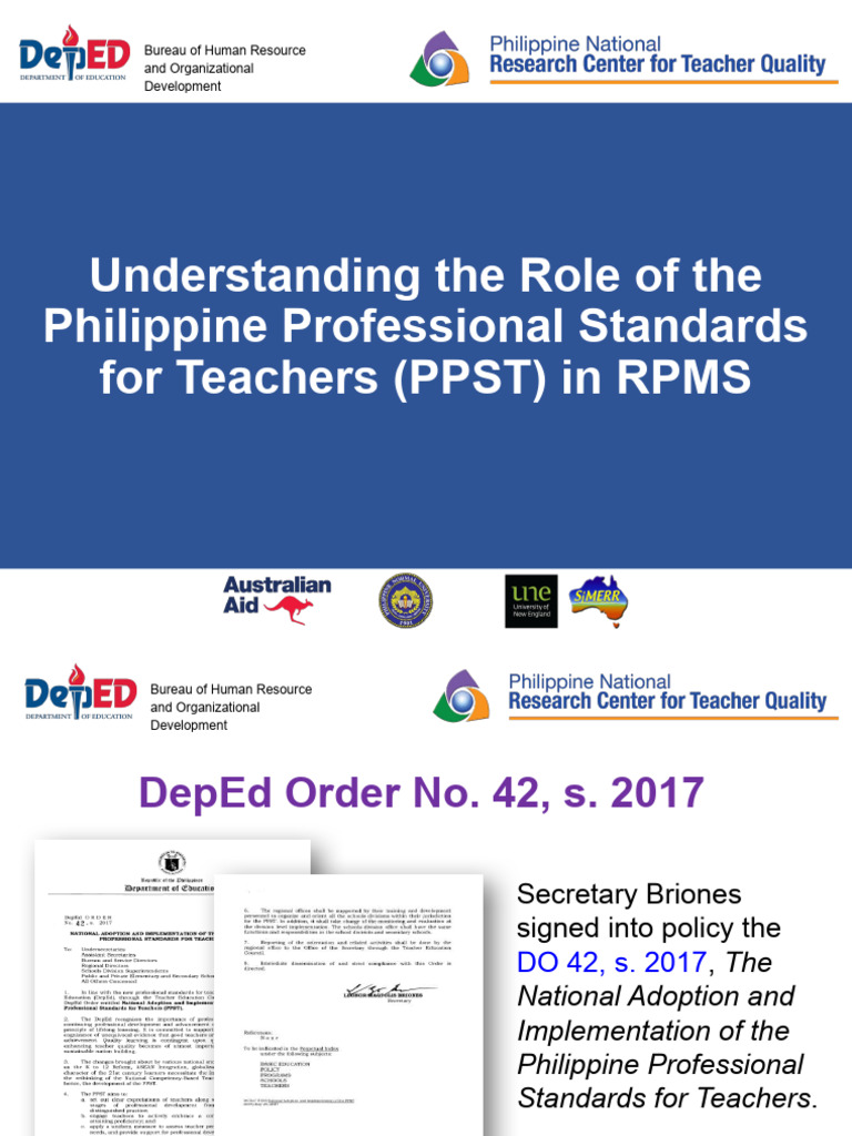 Session 2 Understanding The Role of The PPST in RPMS | PDF | Human ... Session 2 Understanding The Role of The PPST in RPMS | PDF | Human ...