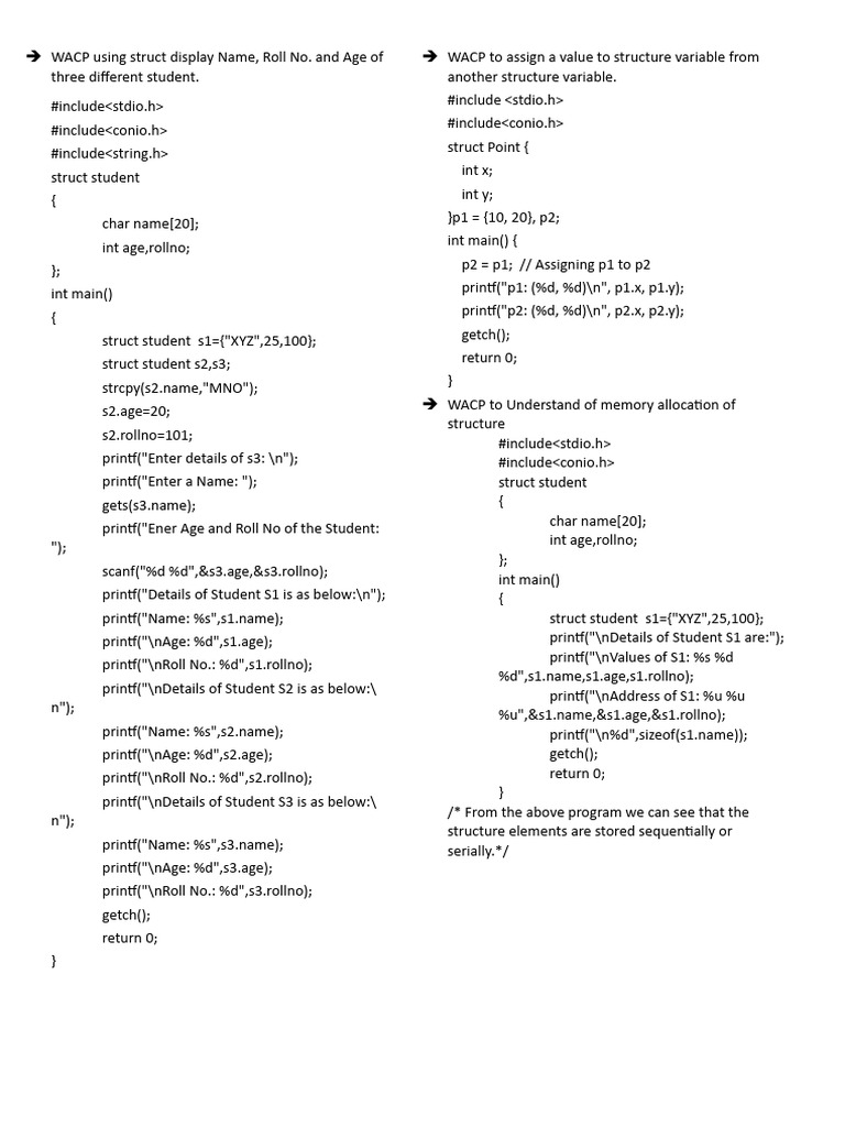 Structure Pdf