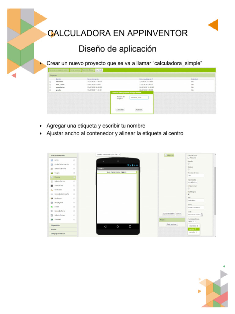 Calculadora en Appinventor | PDF | Informática