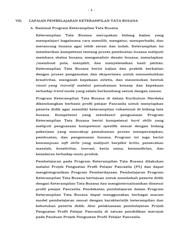 Tata Busana KURMER | PDF