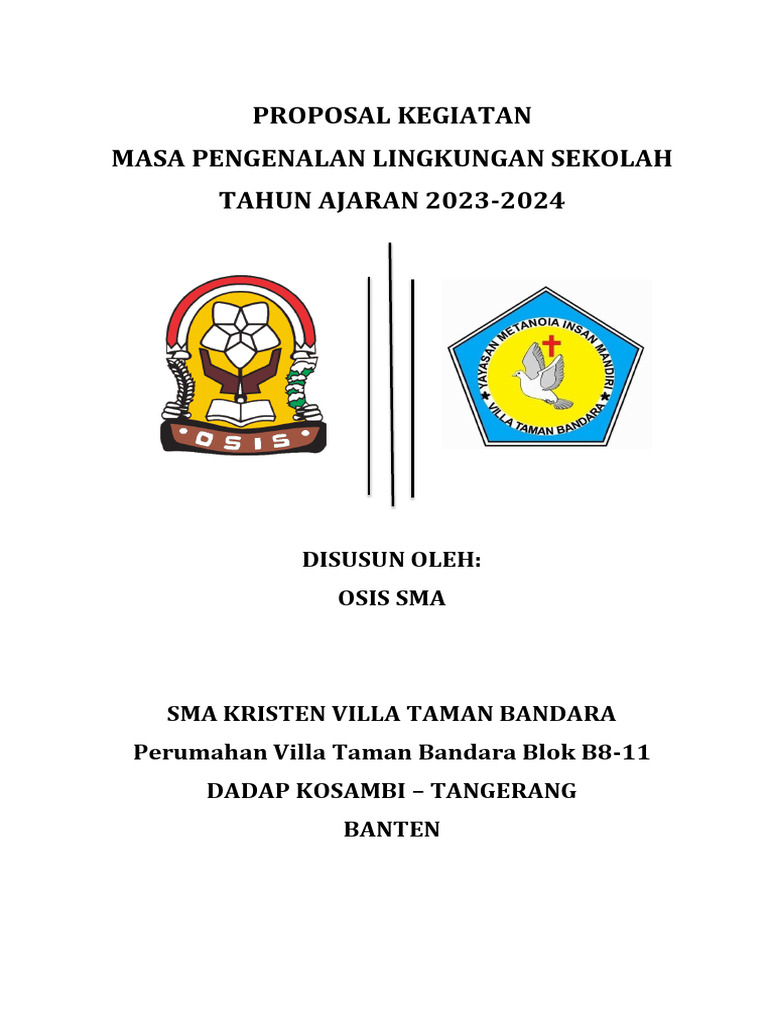 Proposal Mos Ta 2023-2024 | PDF