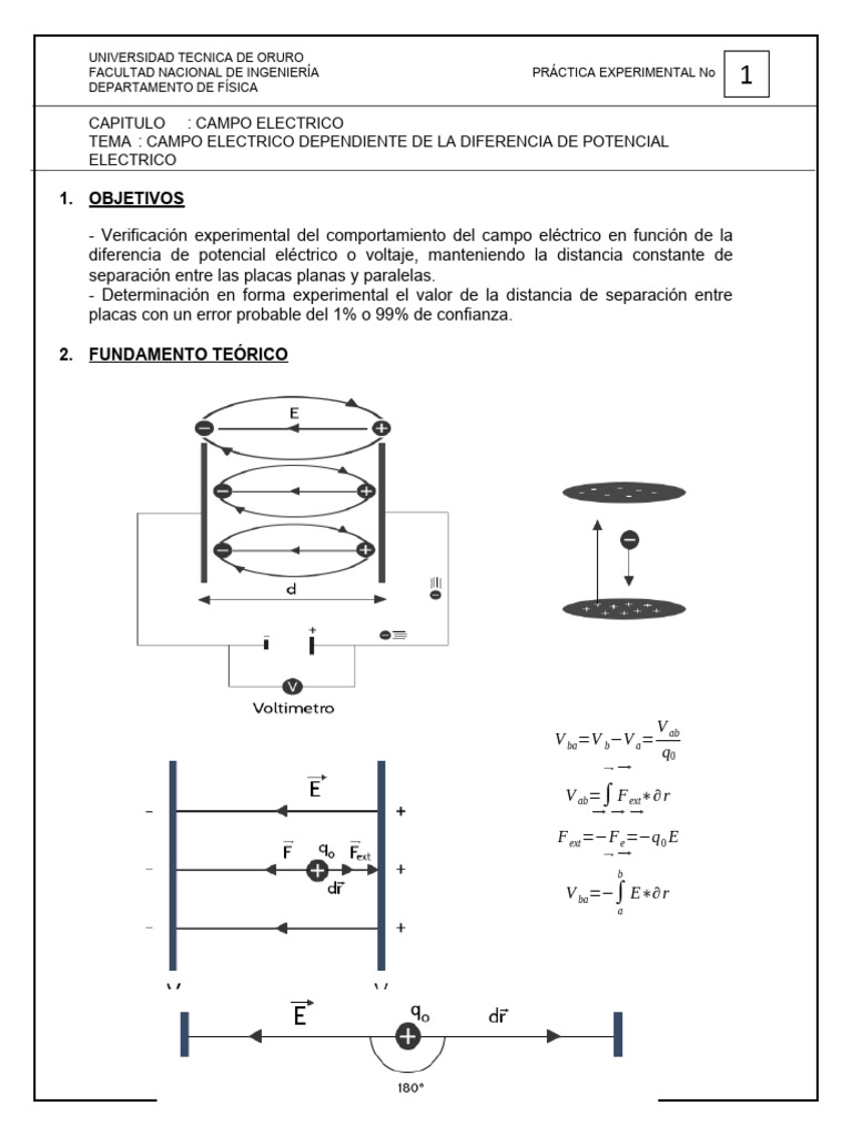 Lab 1 Fis3 | PDF | Electromagnetismo | Cantidad