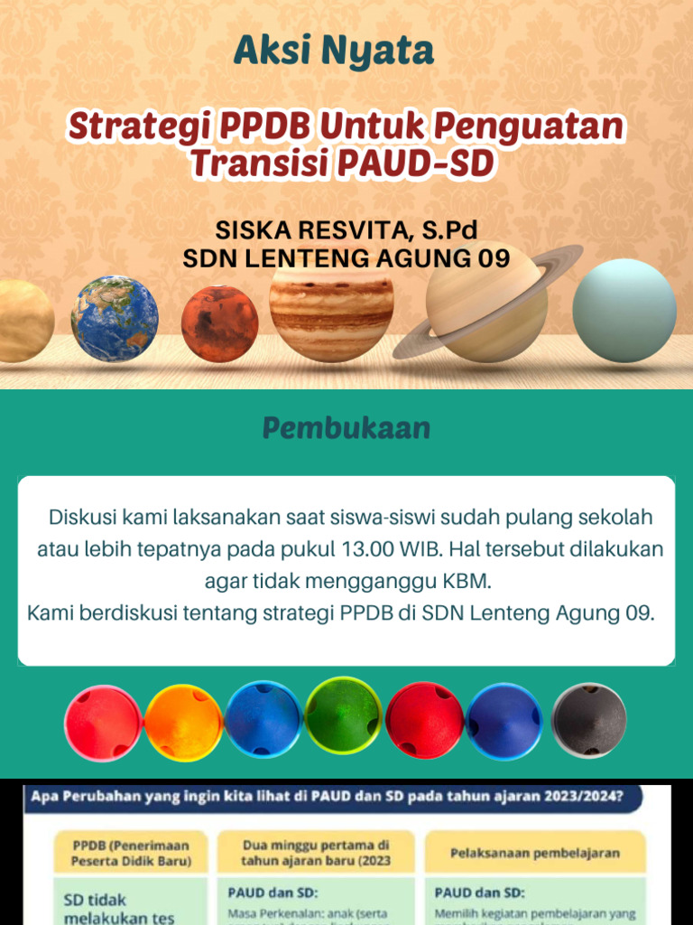 Aksi Nyata Strategi PPDB SISKA RESVITA | PDF Aksi Nyata Strategi PPDB SISKA RESVITA | PDF