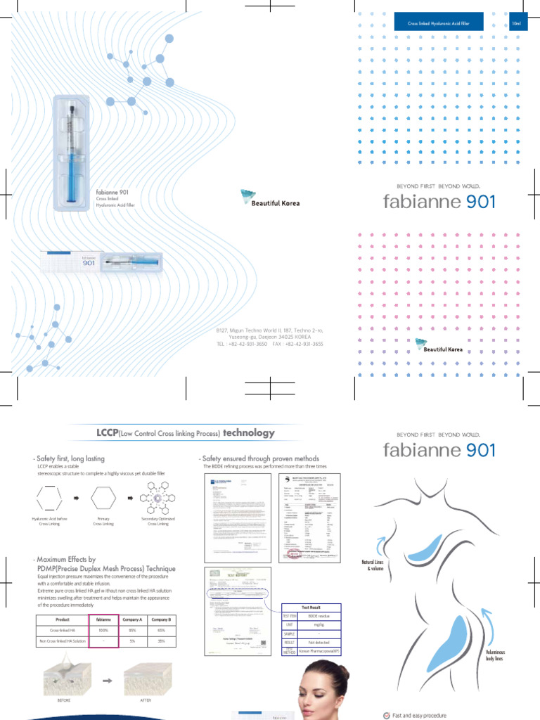 fabianne 901 리플렛001-1 | PDF | Cross Link | Materials