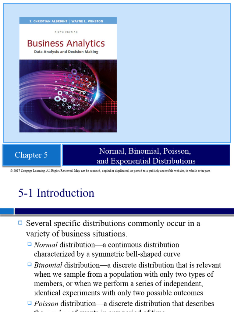 Albright DADM 6e - PPT - Ch05 | PDF | Teaching Methods & Materials | Computers