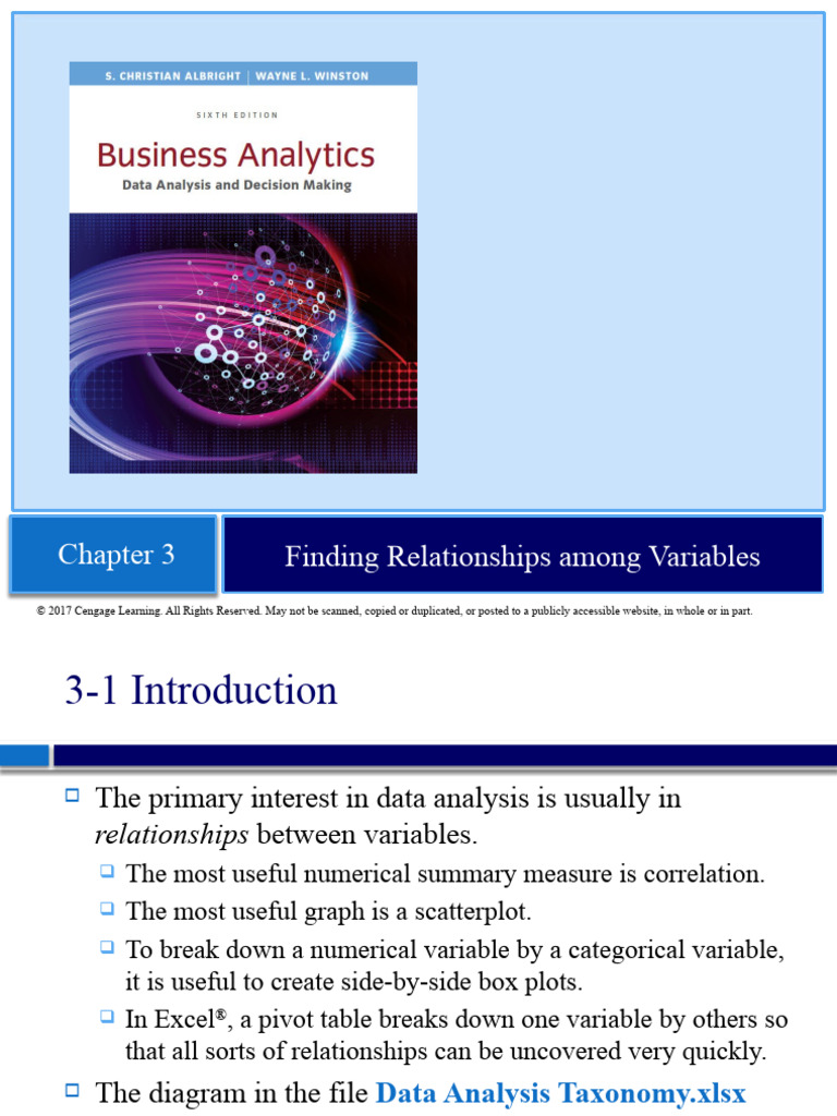 Albright DADM 6e - PPT - Ch03 | PDF | Cost Of Living | Computing