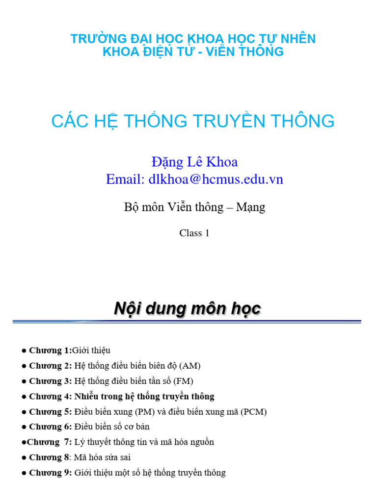 Bai 1 - Gioi Thieu - 2023 | PDF