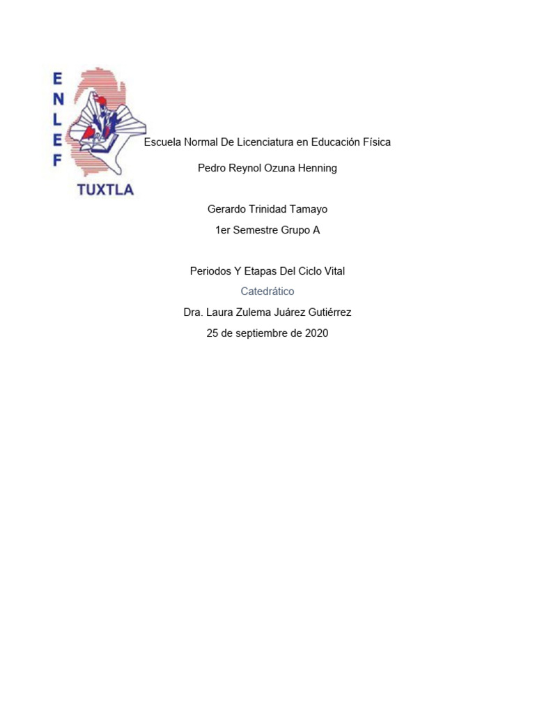 Conceptos. Periodos y Etapas Del Ciclo Vital | PDF | Adolescencia | Adultos Conceptos. Periodos y Etapas Del Ciclo Vital | PDF | Adolescencia | Adultos