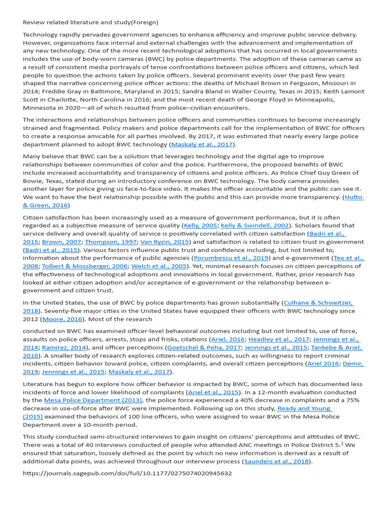 RRL (Foreign) | PDF | Politics