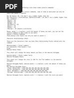 House Party V2 Console Commands Guide | PDF
