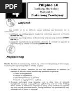 Fil10 Q2 M-3-Tula-V 5 | PDF