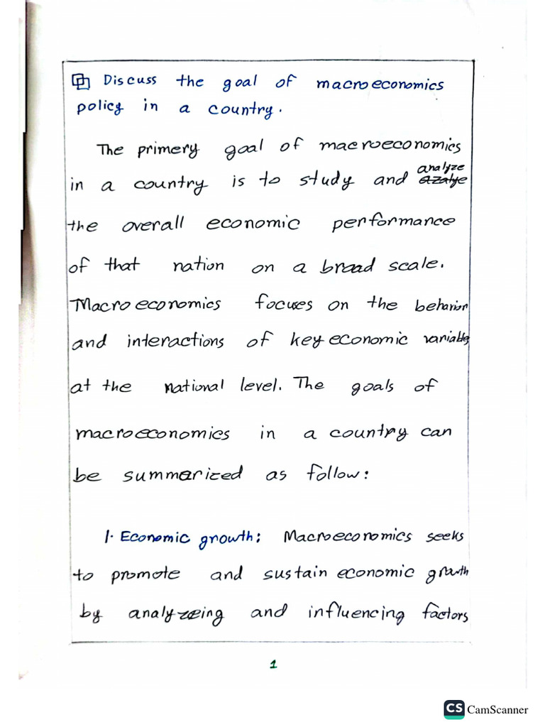 Macro Assignment Pdf