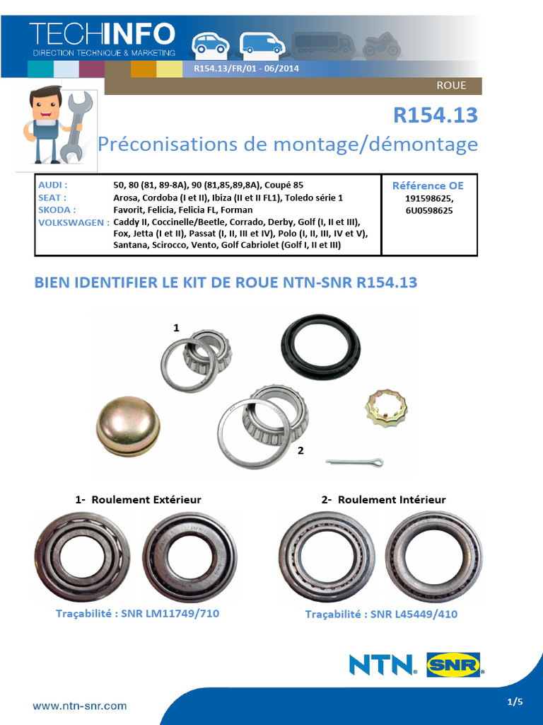 Roulements Golf | PDF