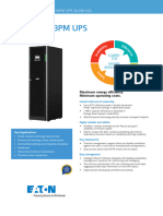 Eaton 93t Ups Datasheet | PDF | Alternating Current | Electricity