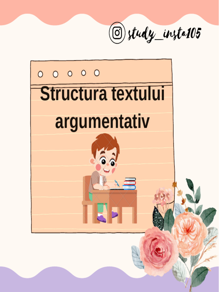 Structura Textului Argumentativ ? | PDF