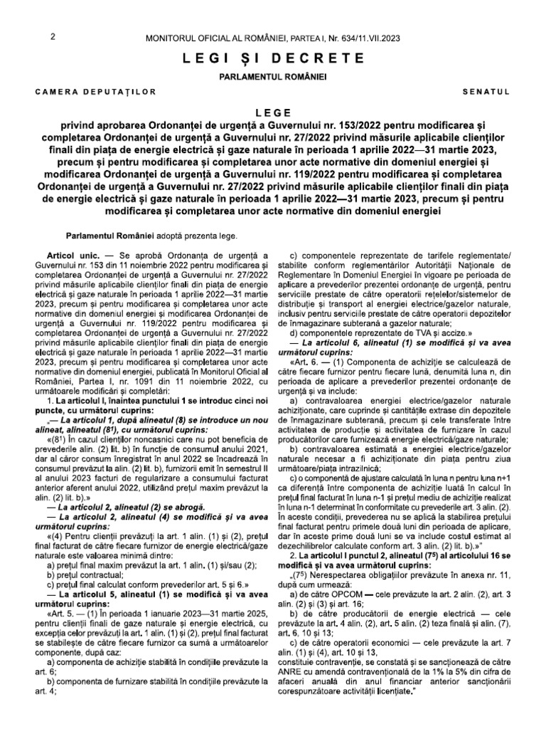 Legea 206 2023 | PDF