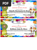 Grade 1 and 2 Ribbons | PDF