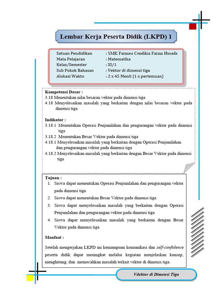 Contoh LKPD PBL | PDF | Metode & Bahan Ajar