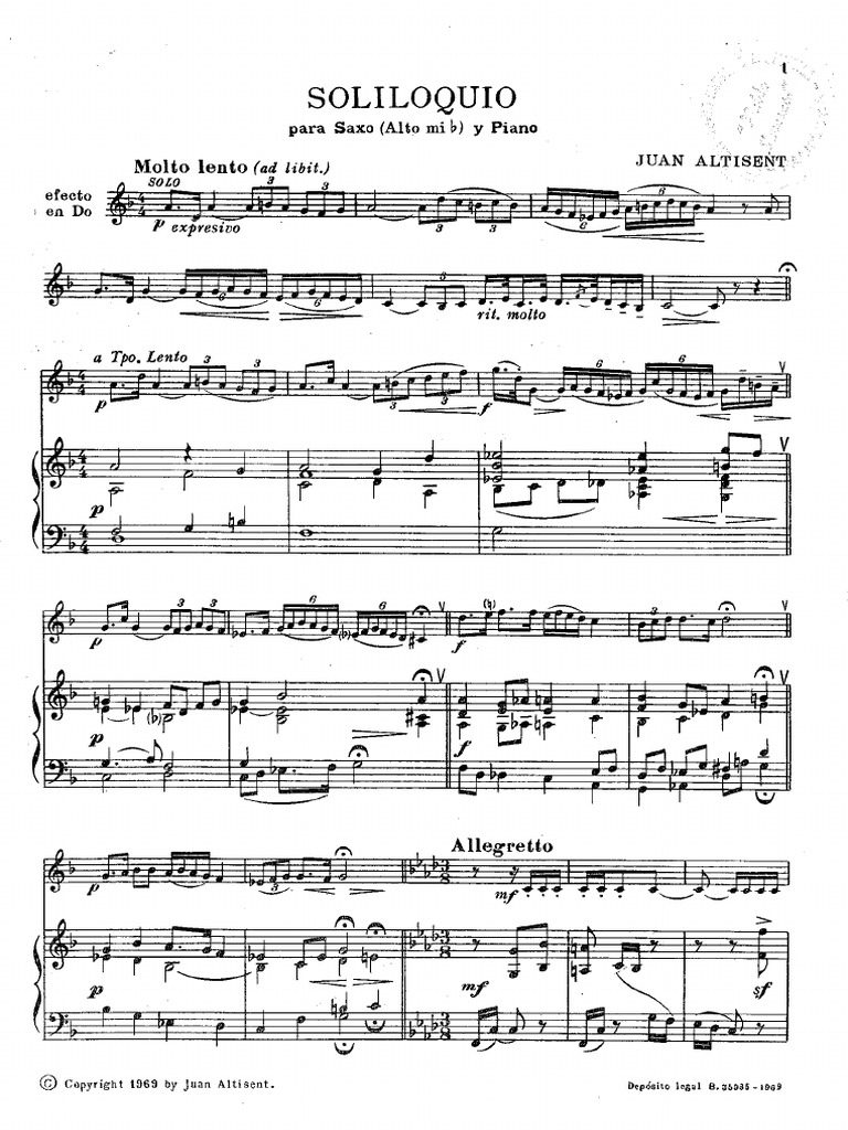Altisent, J. - Soliloquio | PDF