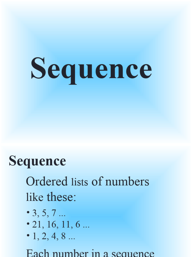 Explicit Rule for Arithmetic Sequences | PDF | Mathematics | Arithmetic