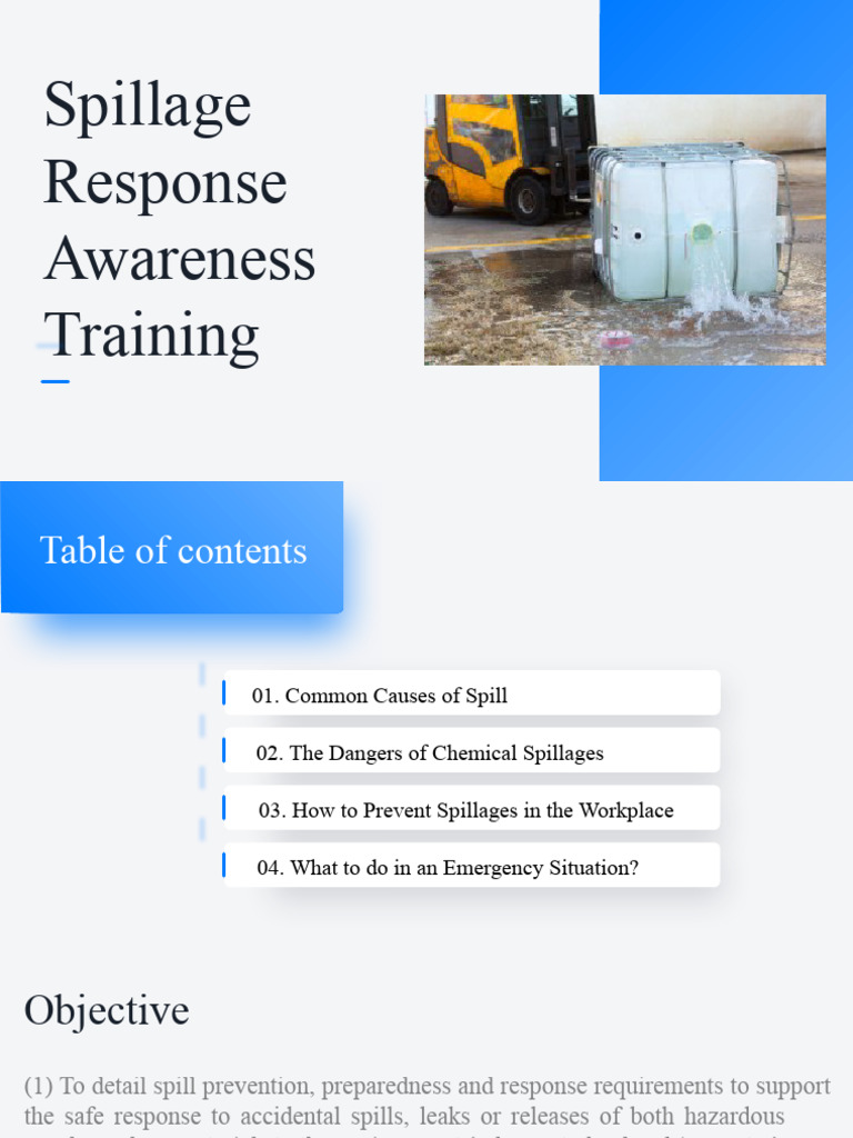 Spillage Response Awareness Training | PDF | Radioactive Contamination ...