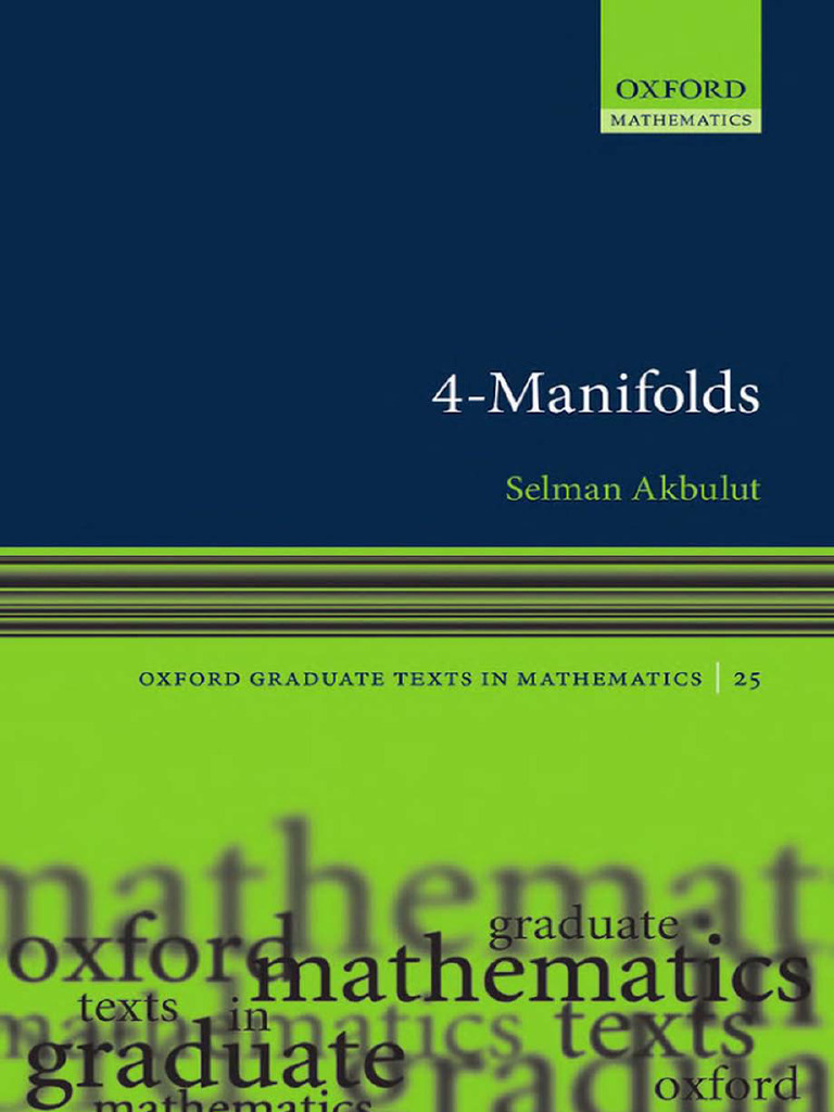 4-Manifolds by Selman Akbulut | PDF