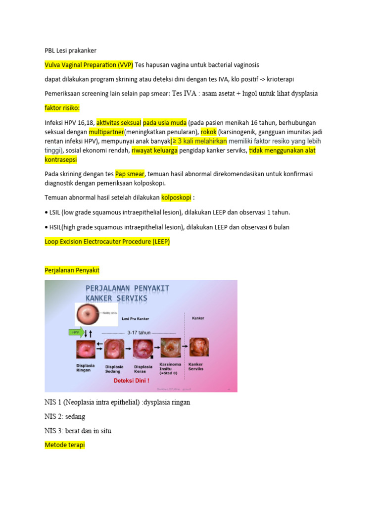 PBL Lesi Prakanker | PDF