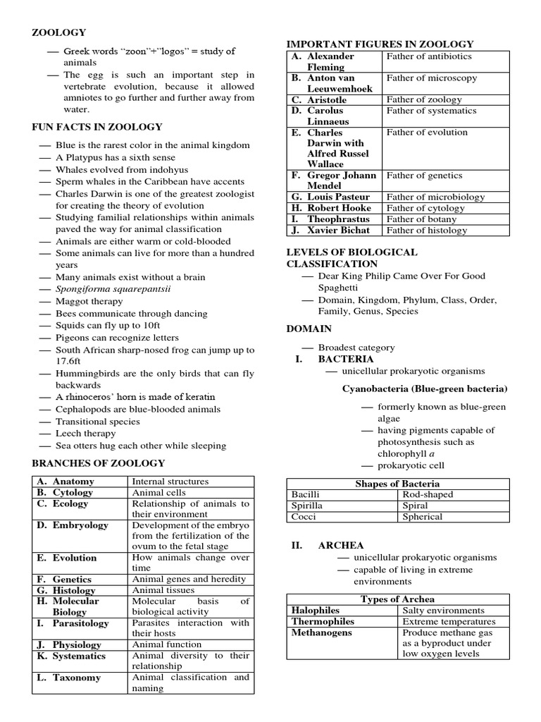 First Sem Zoo Lec | PDF | Meiosis | Mitosis
