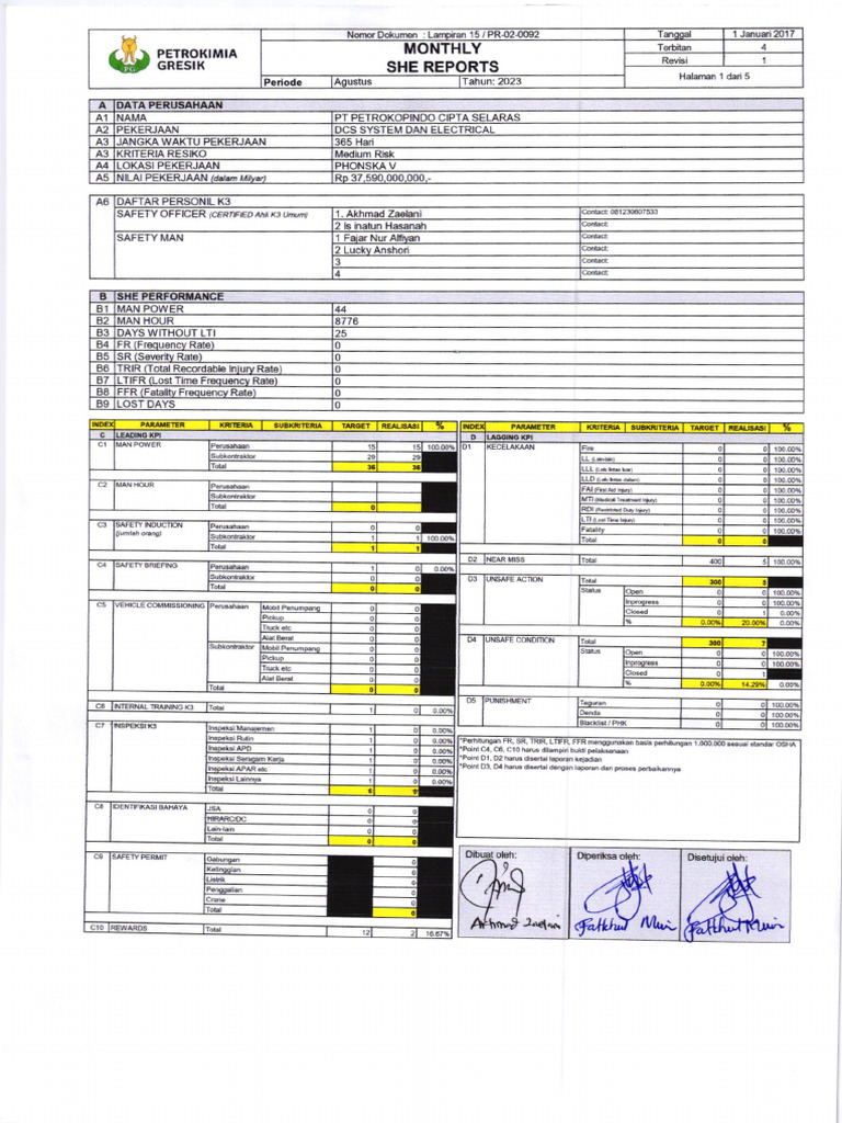 Monthly She Reports | PDF