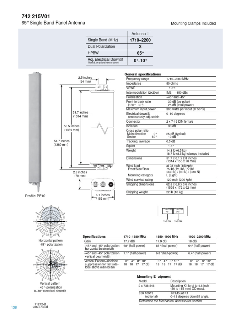 Kathrein Antenna | PDF