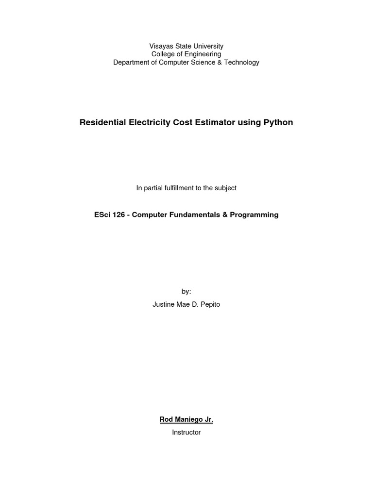 Project Proposal | PDF