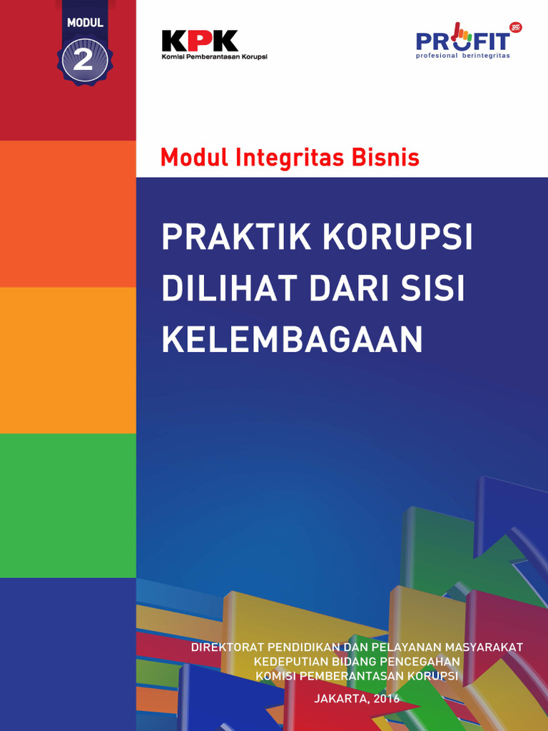 Modul 2 Praktik Korupsi Kelembagaan | PDF